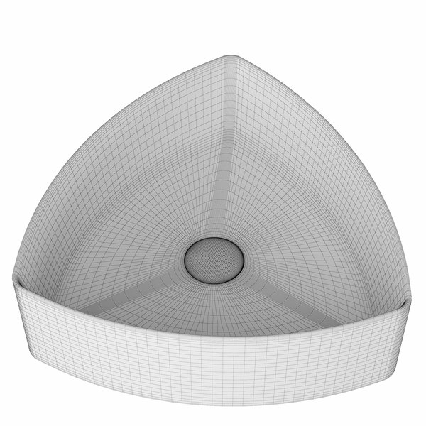 Table wash basin triangle 3D model - TurboSquid 1693571