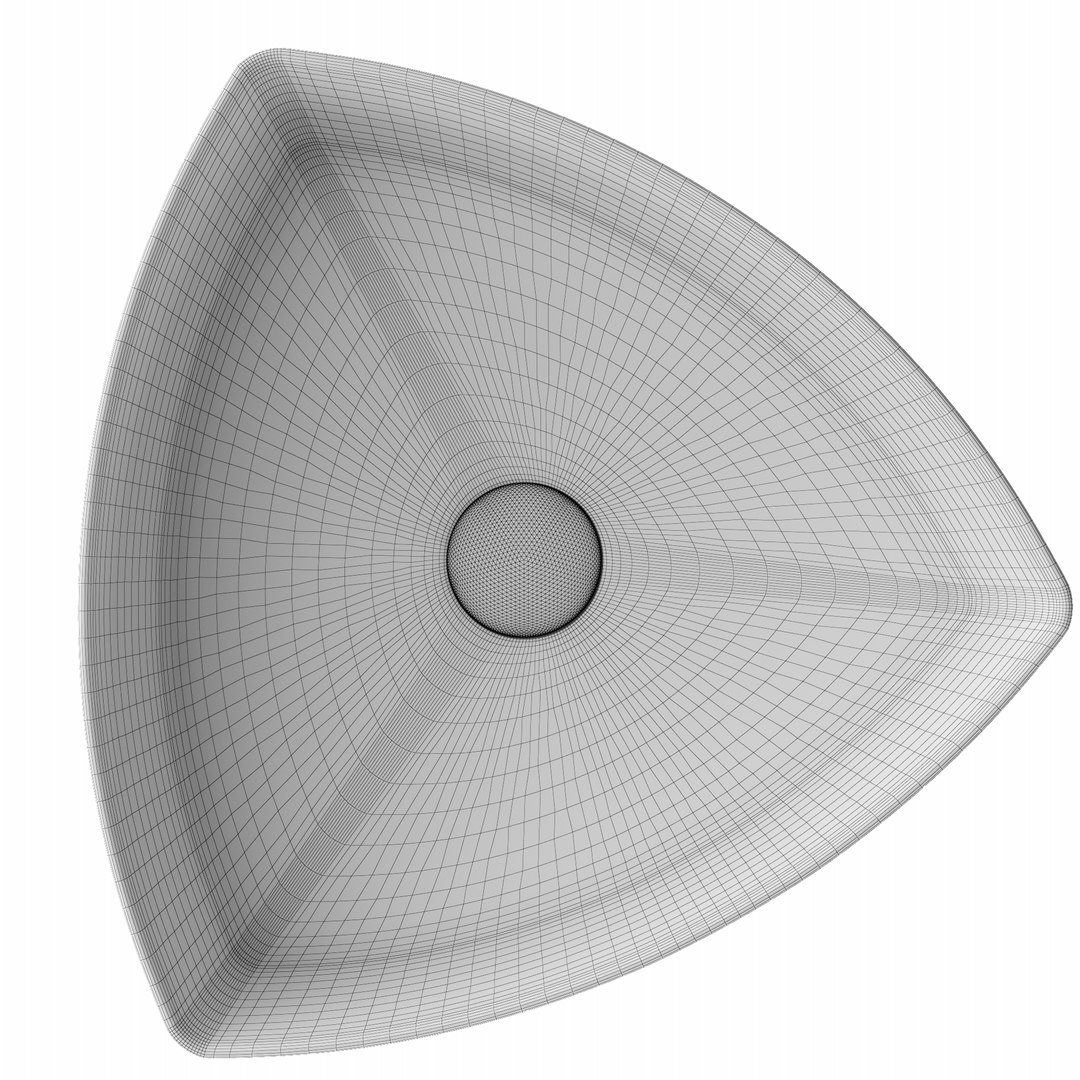 Table Wash Basin Triangle 3D Model - TurboSquid 1693571