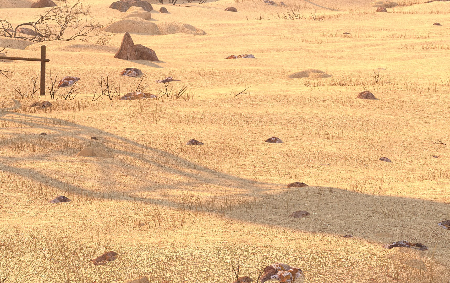 3D Model Water Tanks Desert Environment. - TurboSquid 1729674