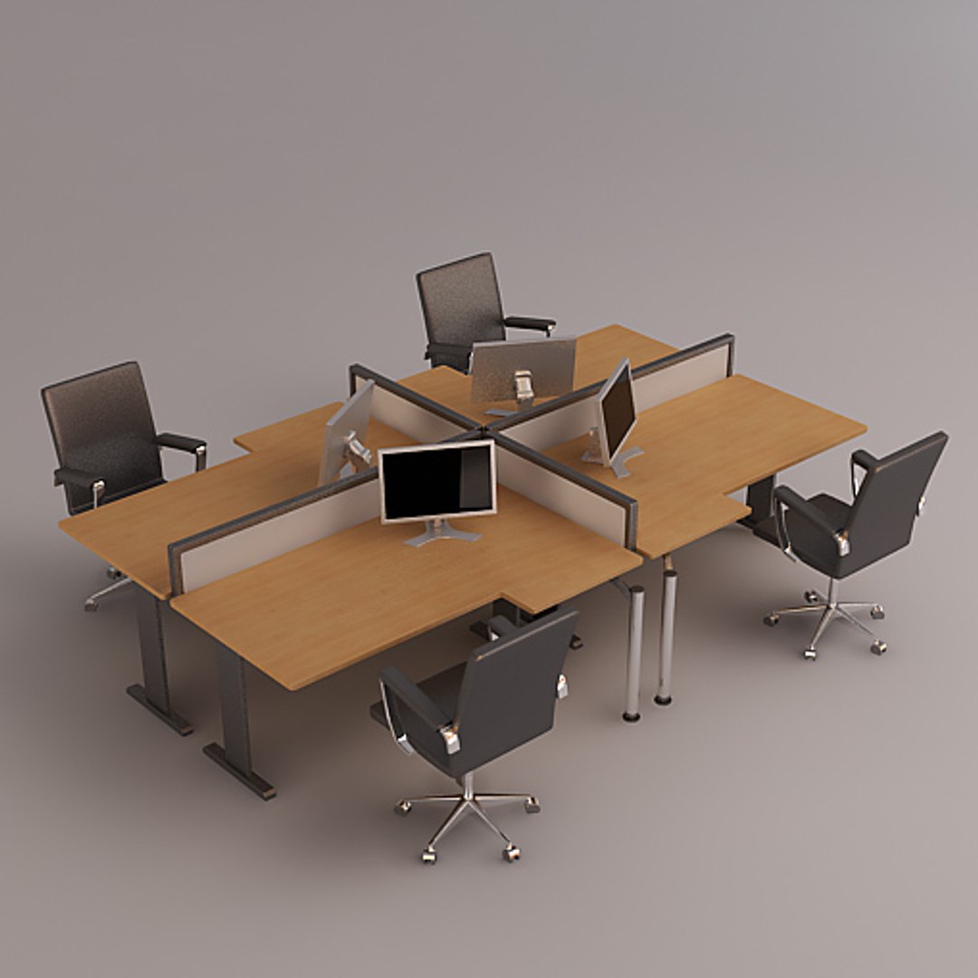 3d desk set