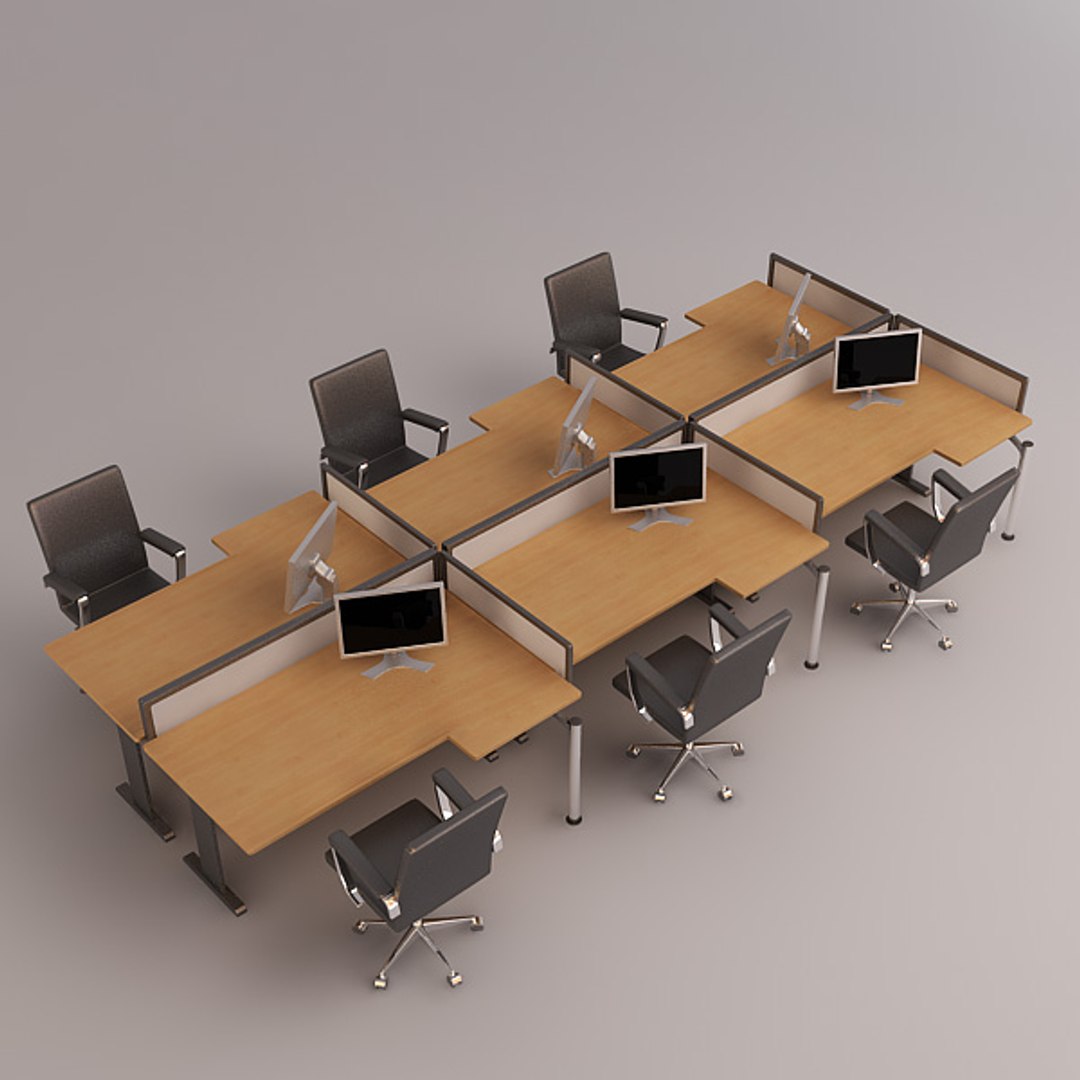 3d desk set