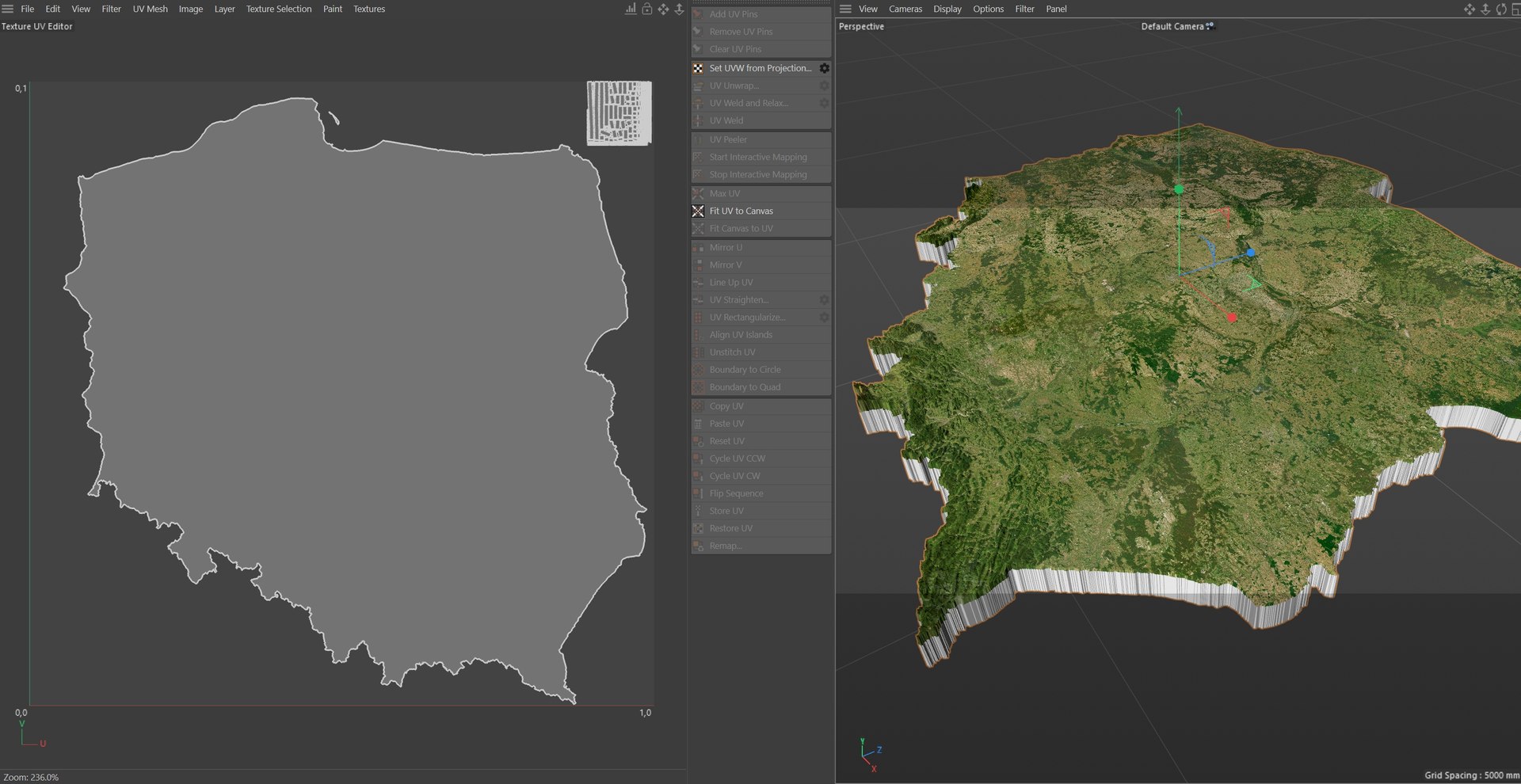 3D Poland Polska Terrain Map - TurboSquid 2336671
