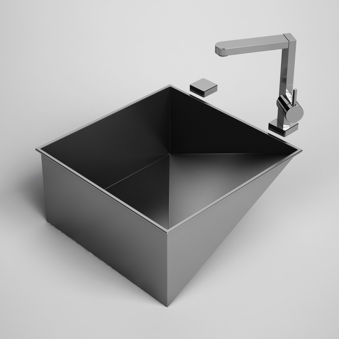 3ds max kitchen sink 23