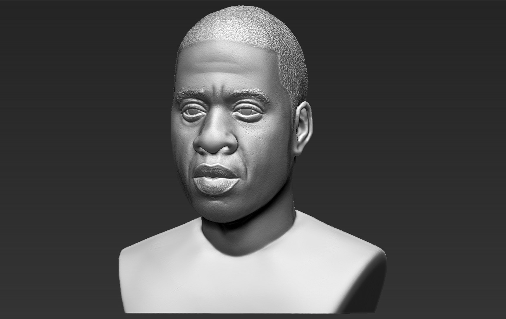3D Jay-z Bust Ready Printing Model - TurboSquid 1339108