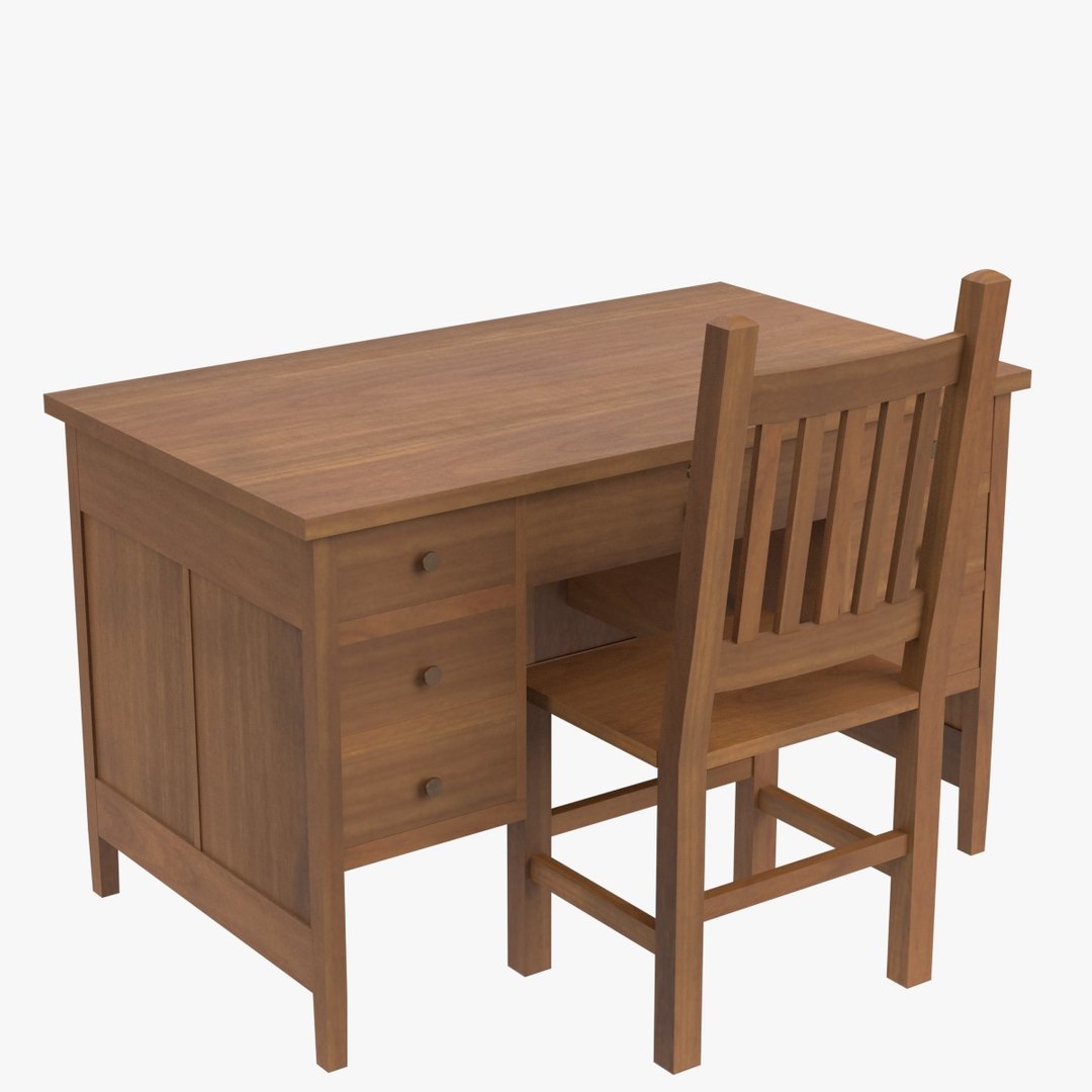 Teacher Desk 3 3D Model - TurboSquid 1928563