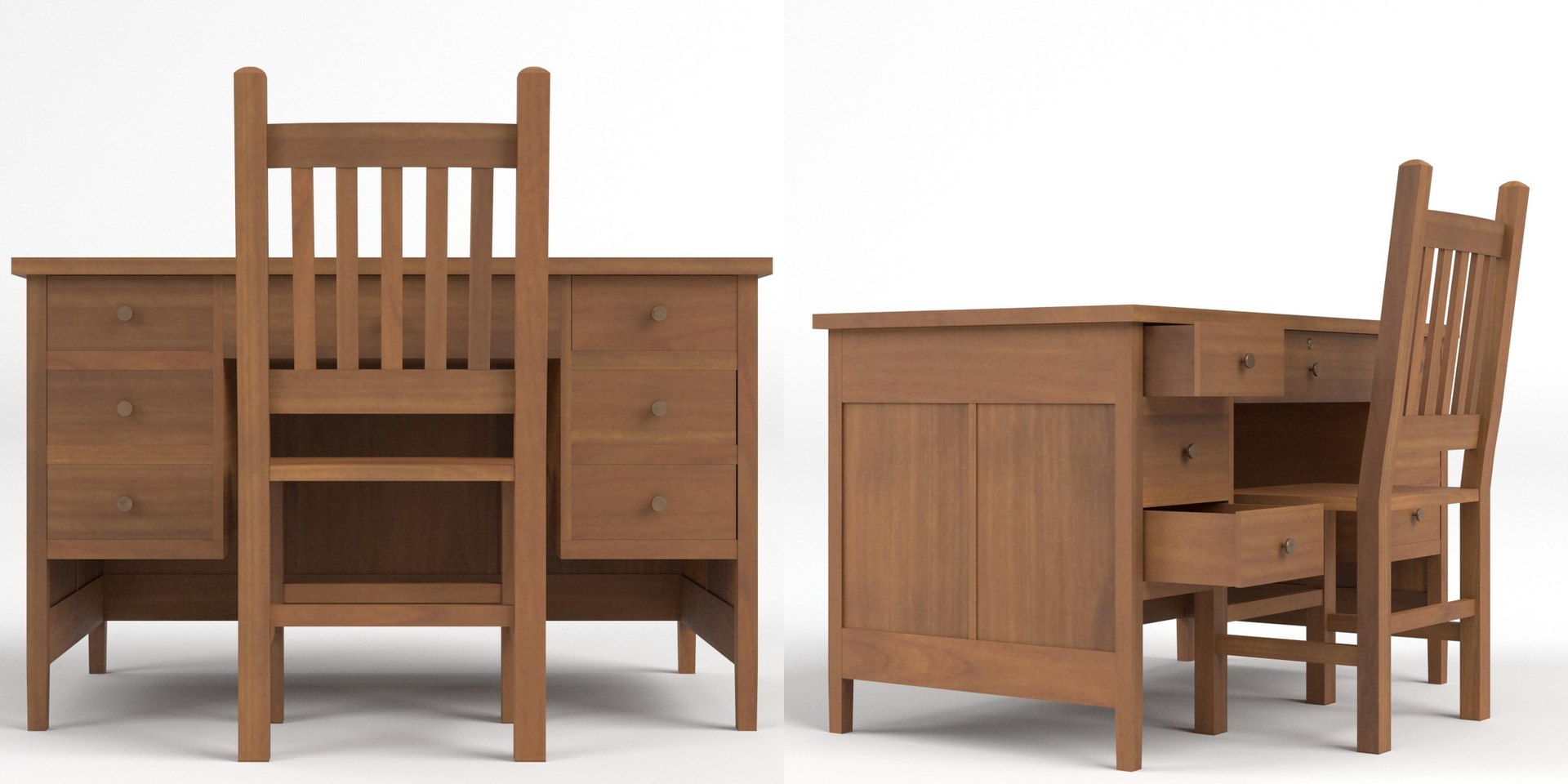 Teacher Desk 3 3D Model - TurboSquid 1928563