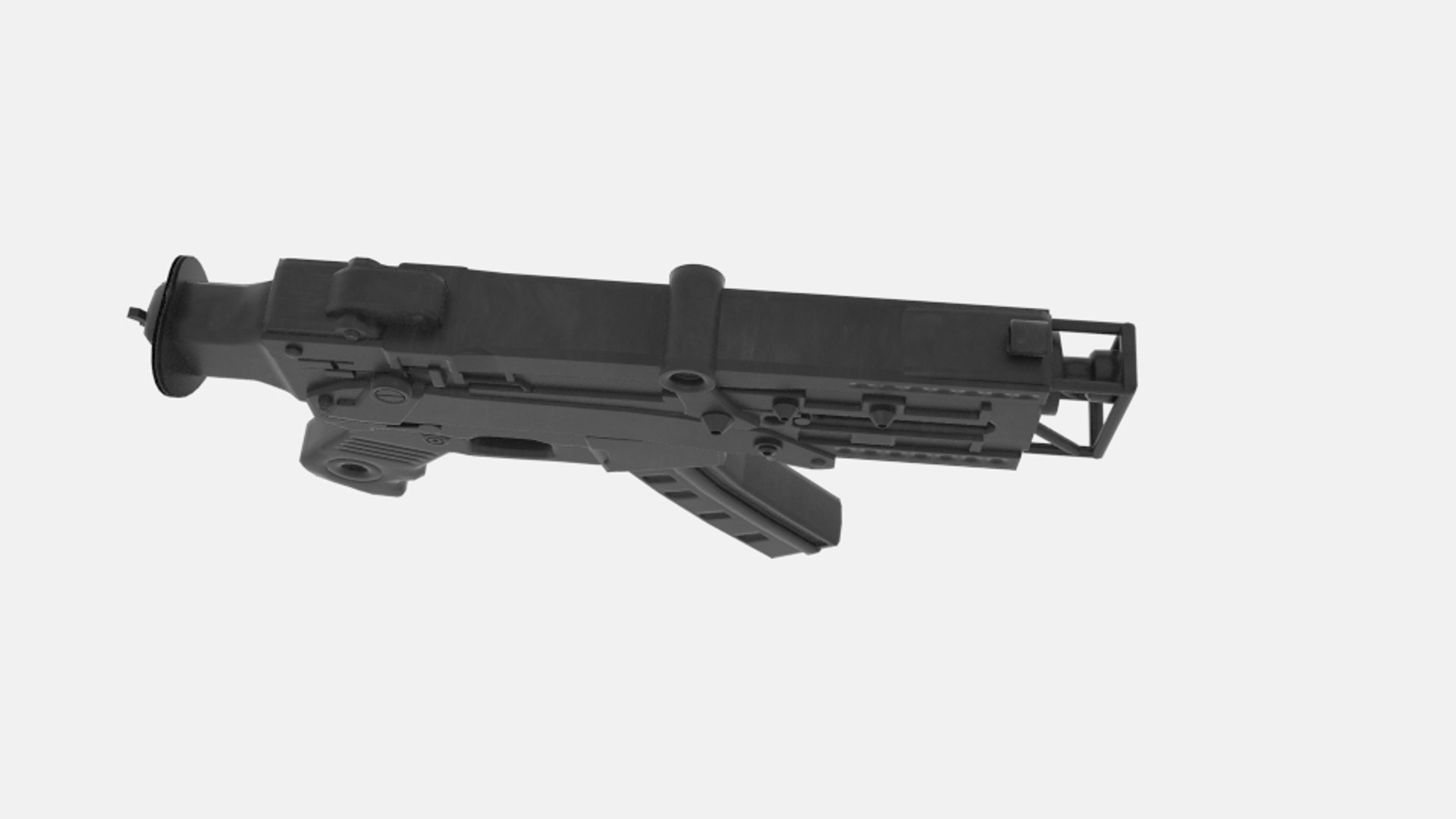 3D Model Fallout 3 Smg | 1142719 | TurboSquid