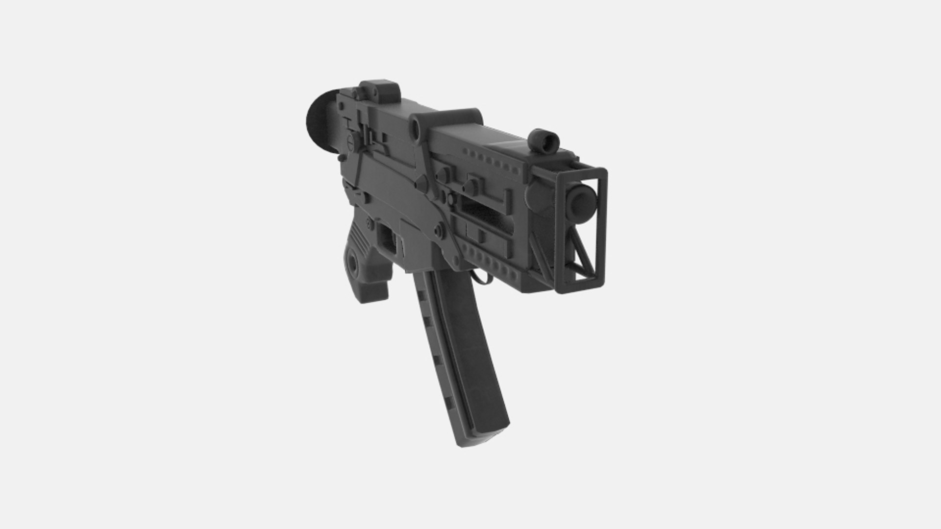 3D Model Fallout 3 Smg | 1142719 | TurboSquid