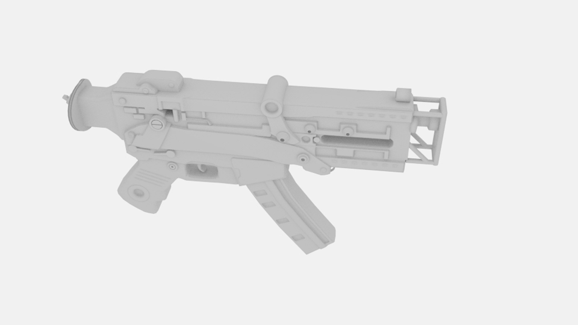 3D Model Fallout 3 Smg | 1142719 | TurboSquid