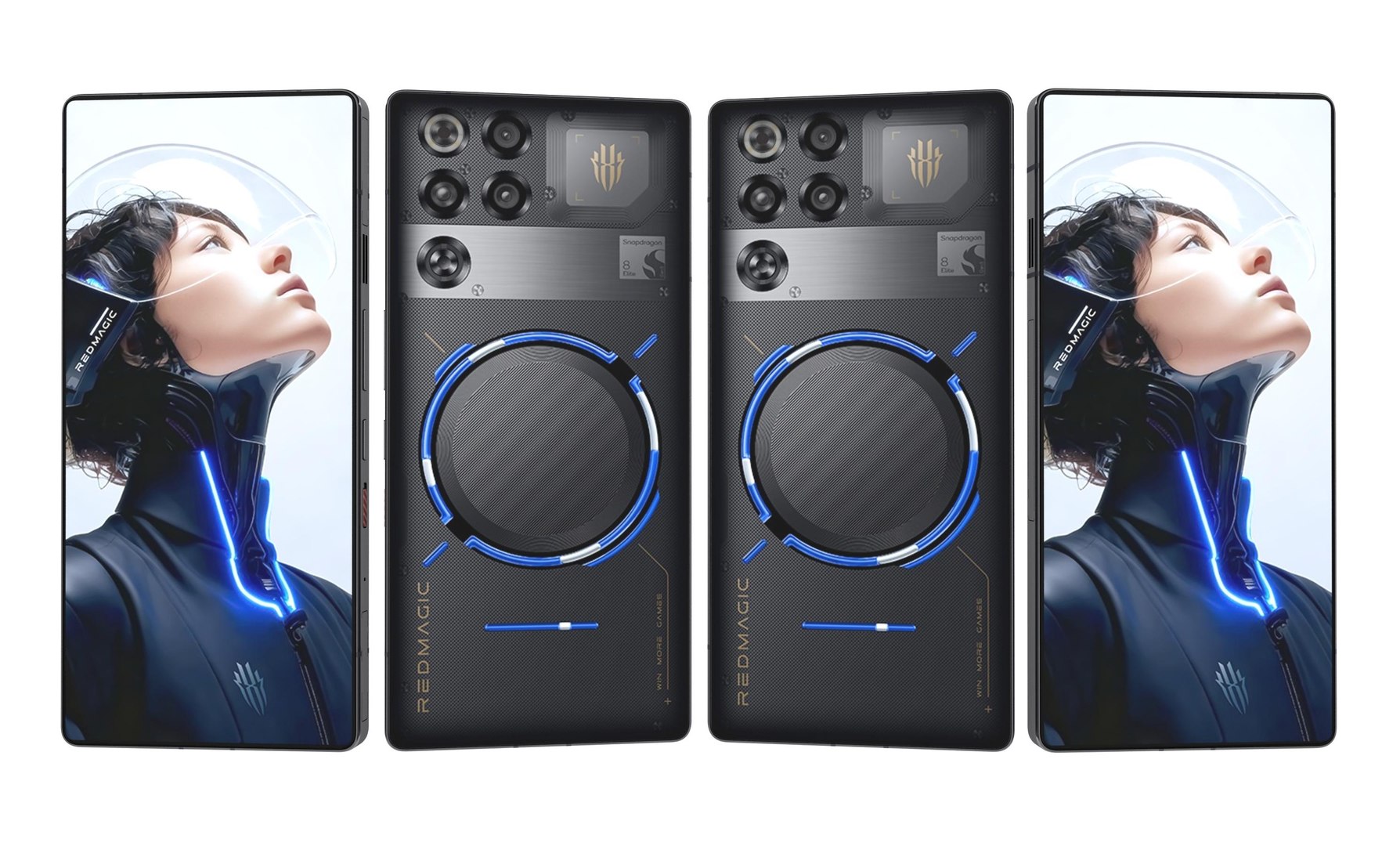 3D ZTE Nubia RedMagic 11 Pro Plus Black - TurboSquid 2493633