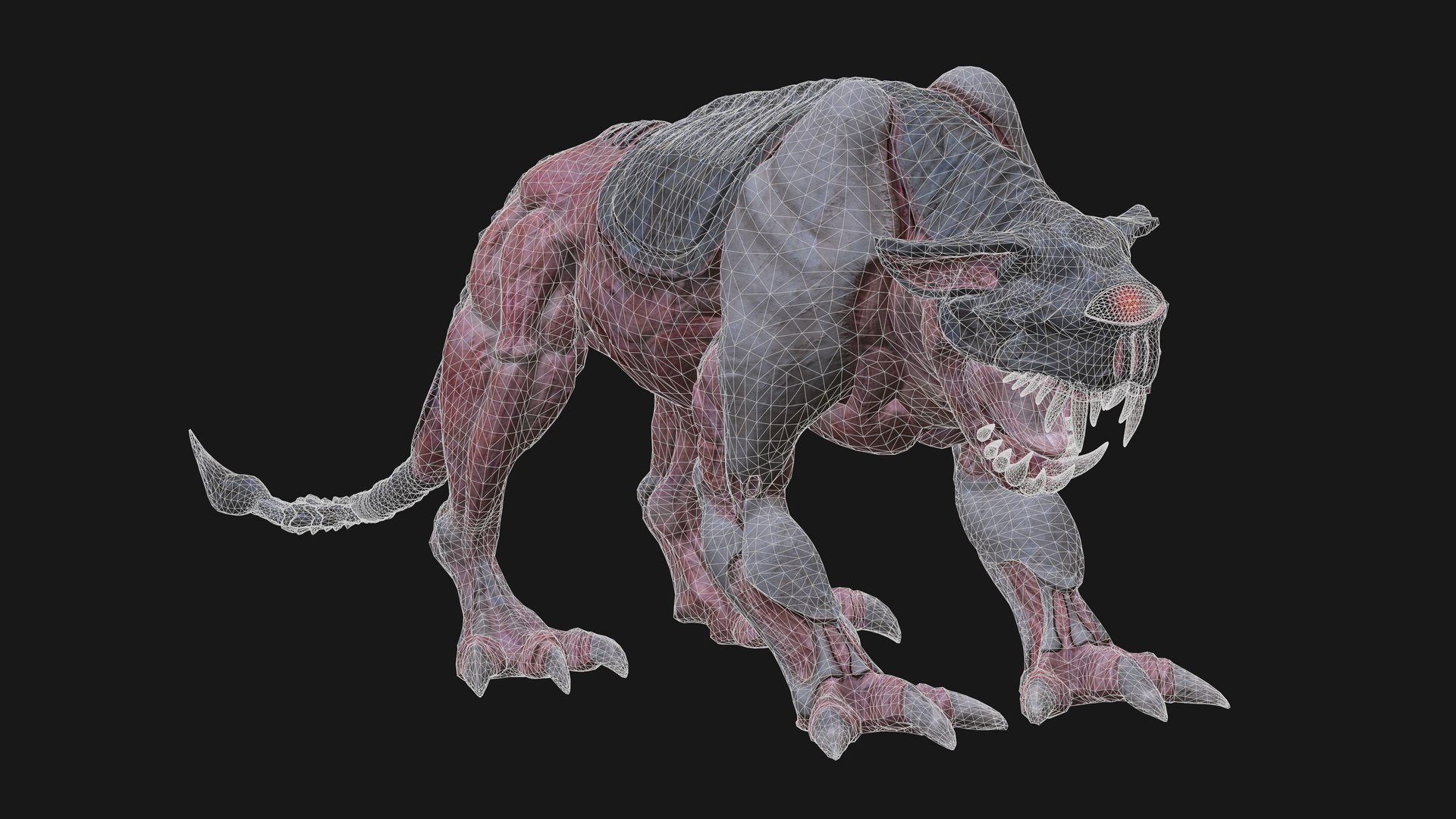 Mutant Panther 3D - TurboSquid 2134615