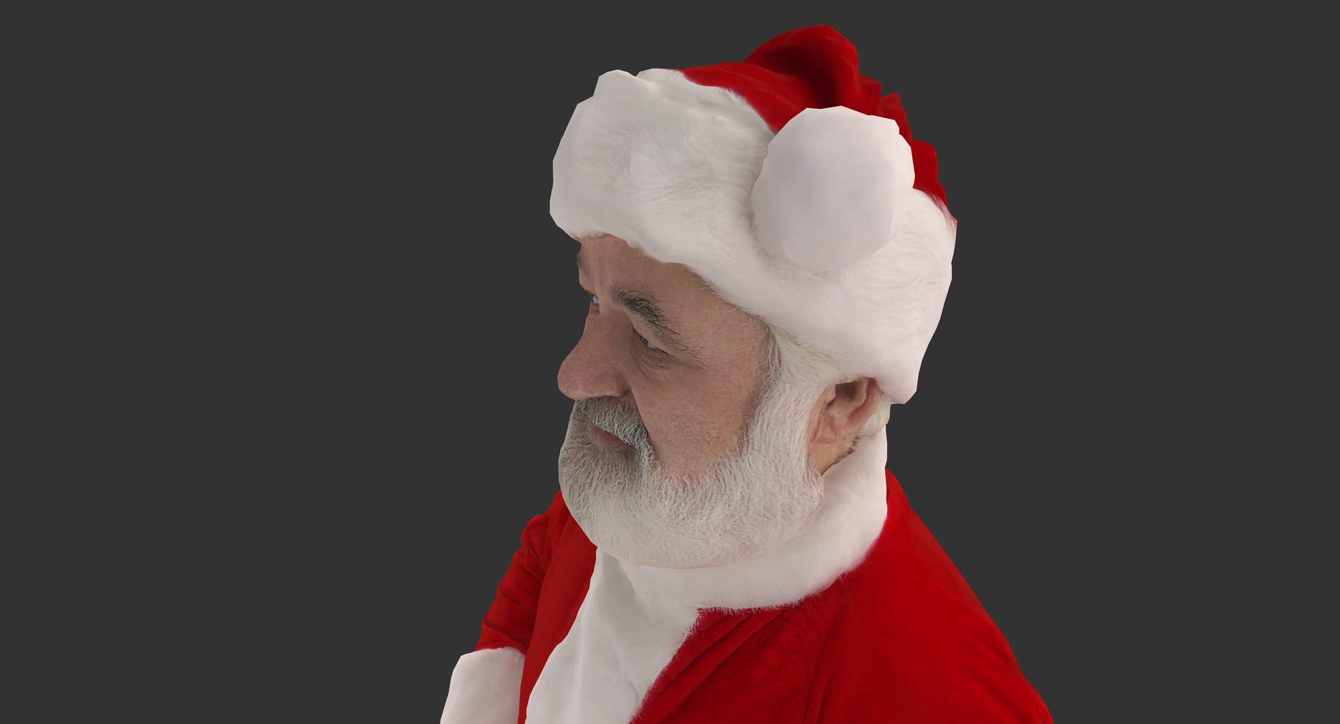 standing santa people human x