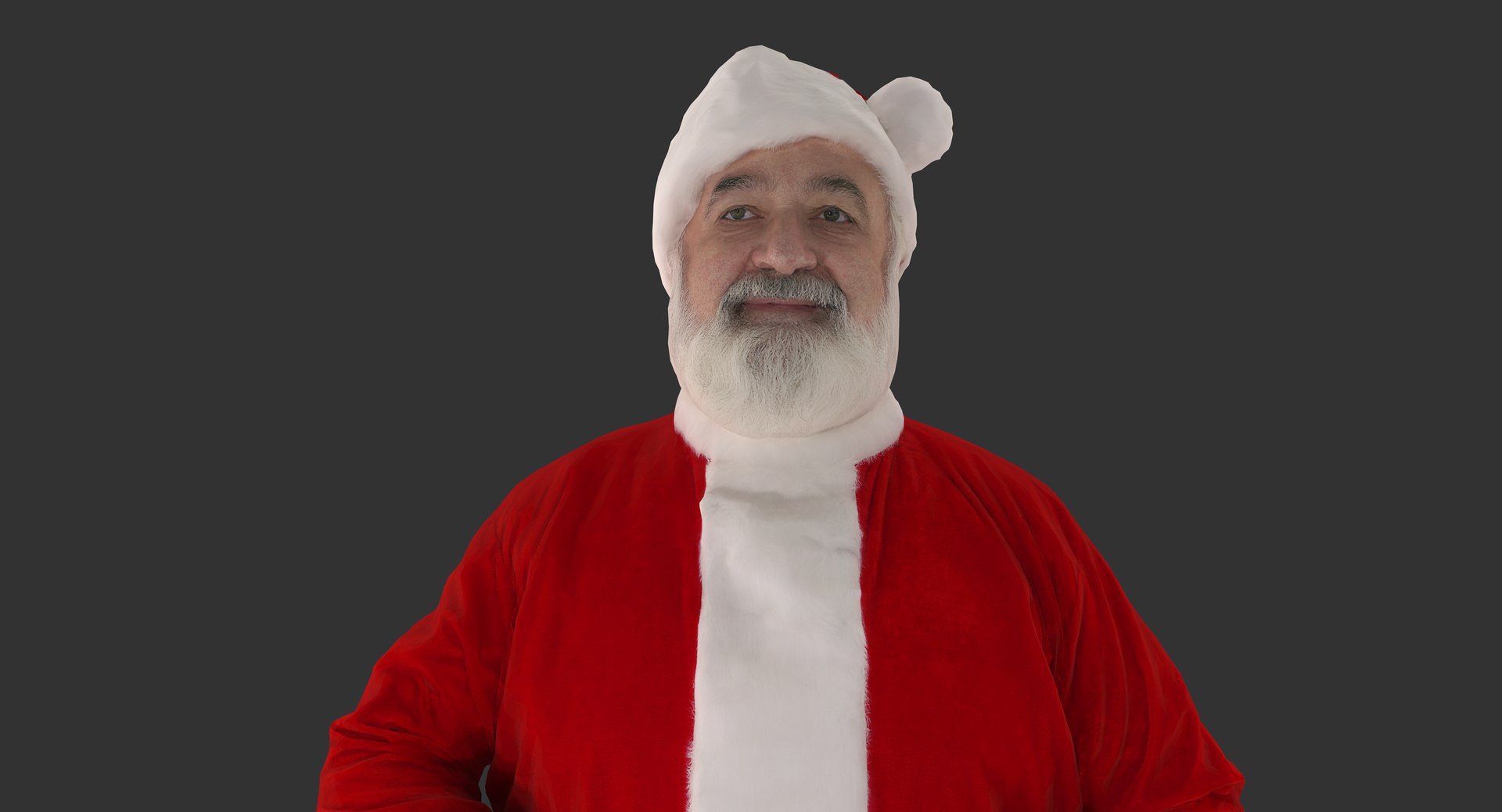 standing santa people human x