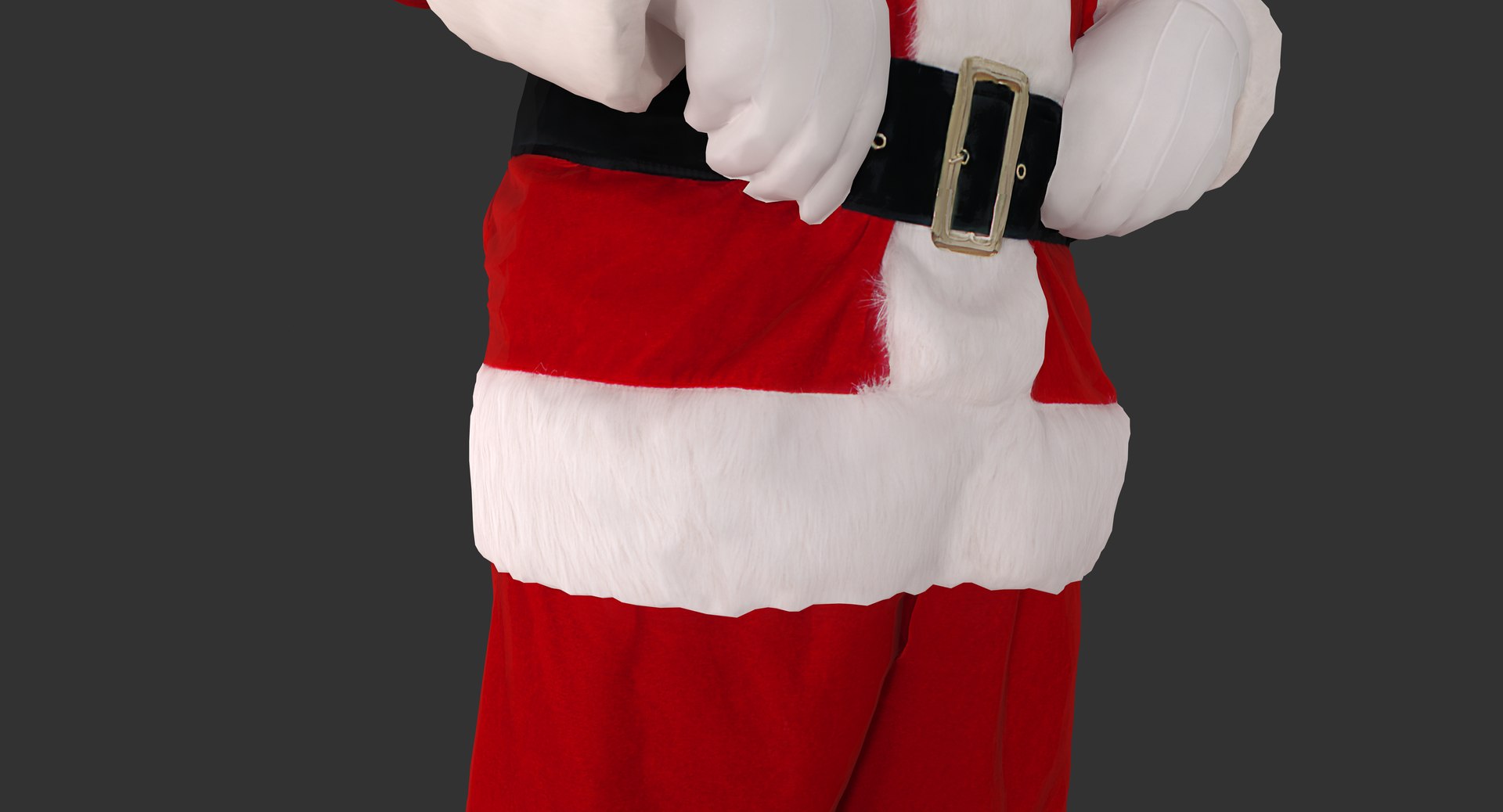 standing santa people human x