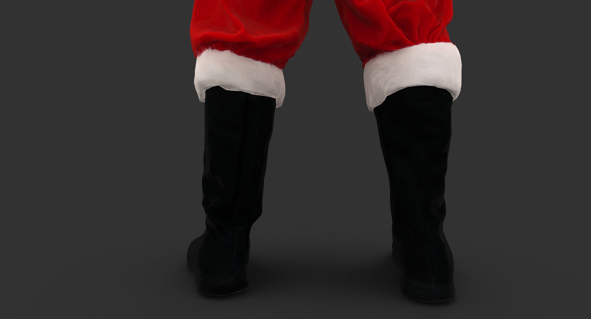 standing santa people human x
