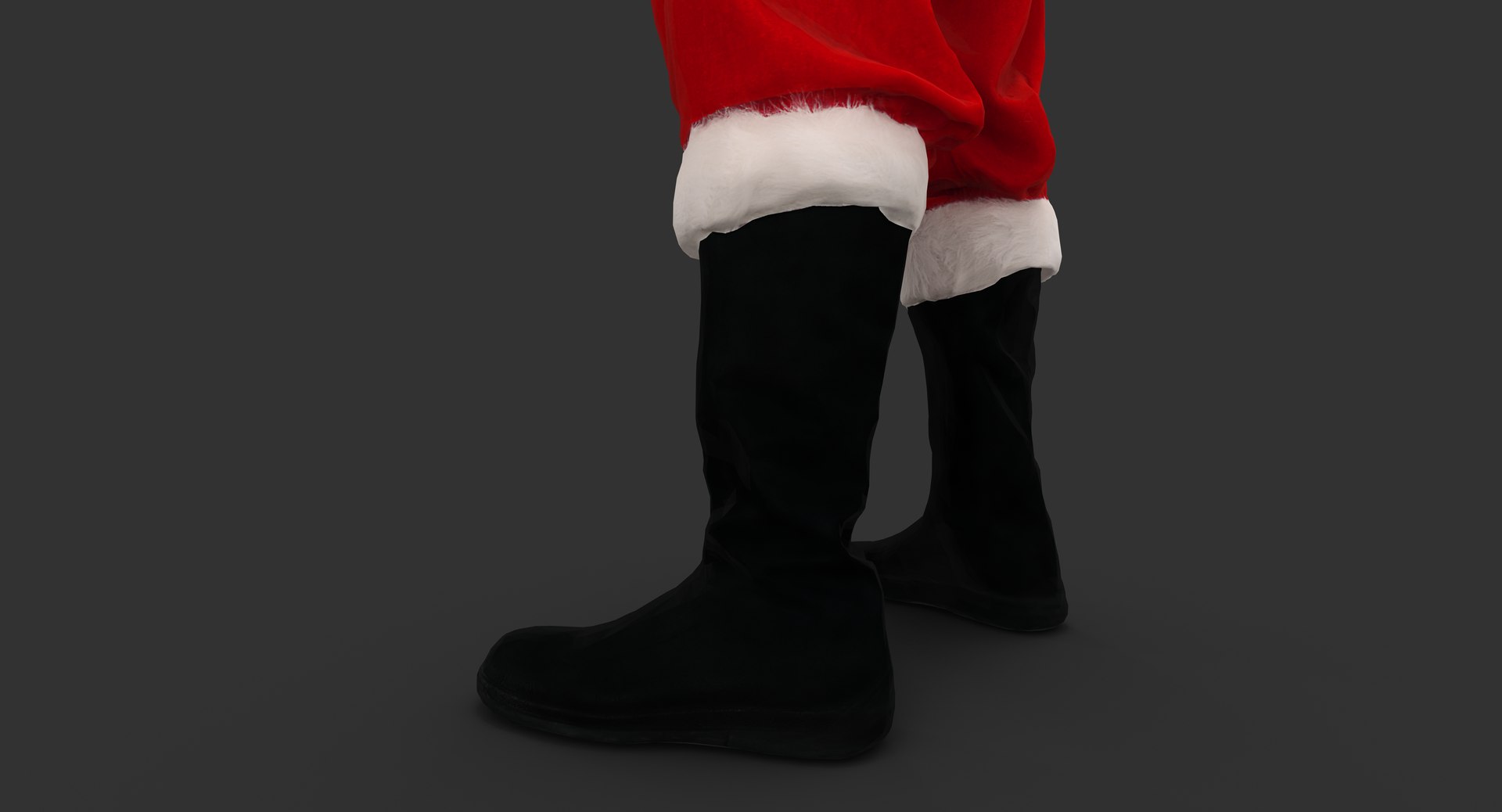 standing santa people human x