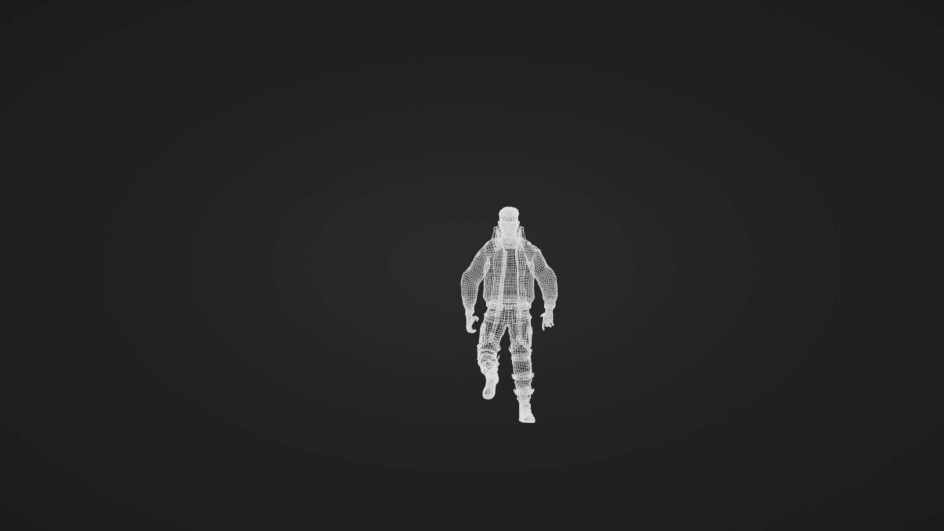 3D Ghost Thief Game Character Asset Model - TurboSquid 2417029