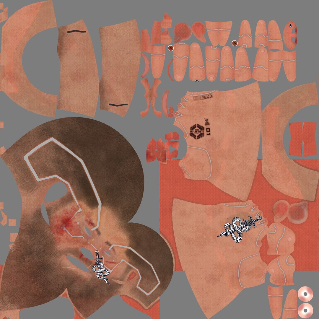 3D Ghost Thief Game Character Asset Model - TurboSquid 2417029