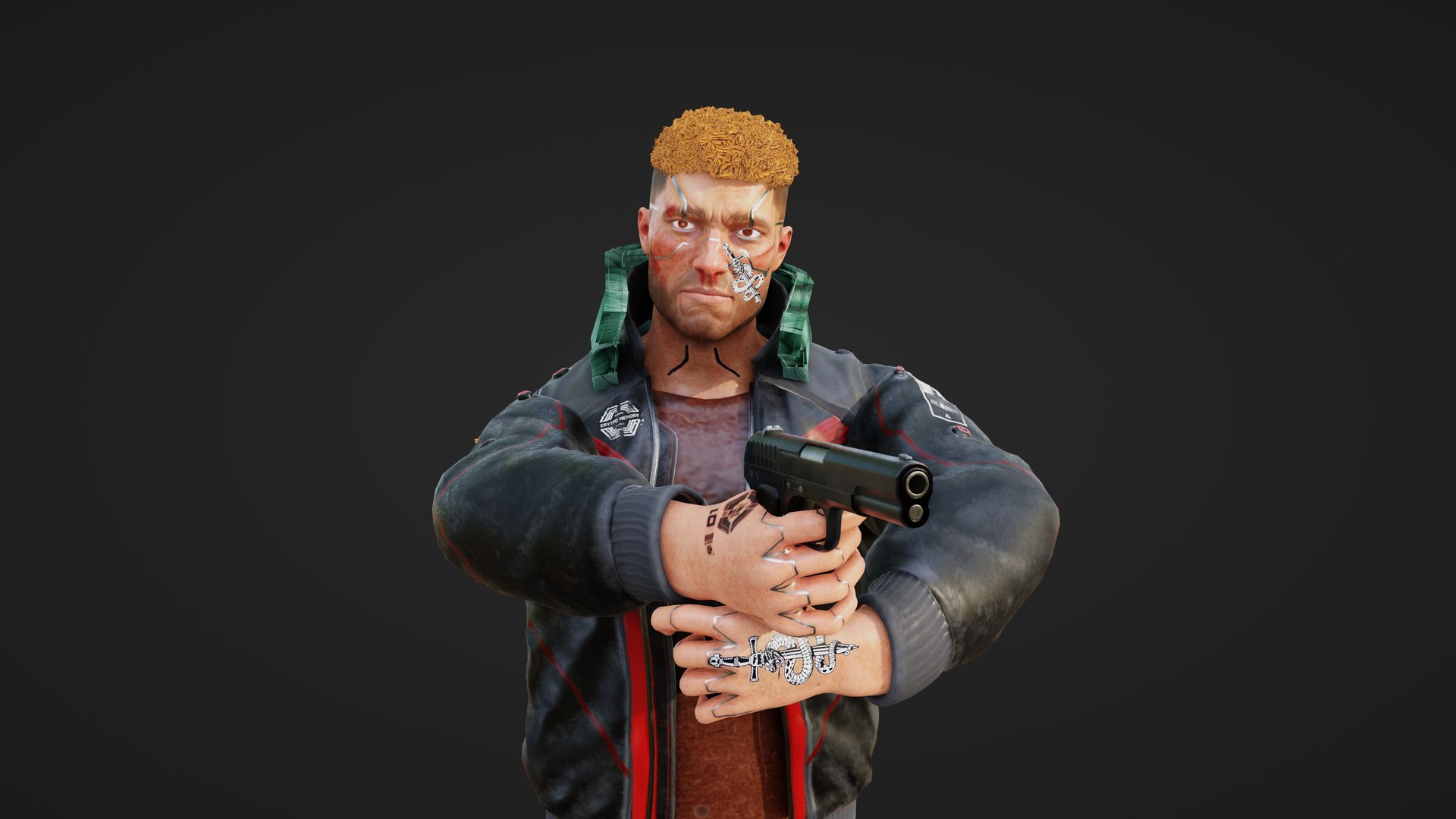 3D Ghost Thief Game Character Asset Model - TurboSquid 2417029