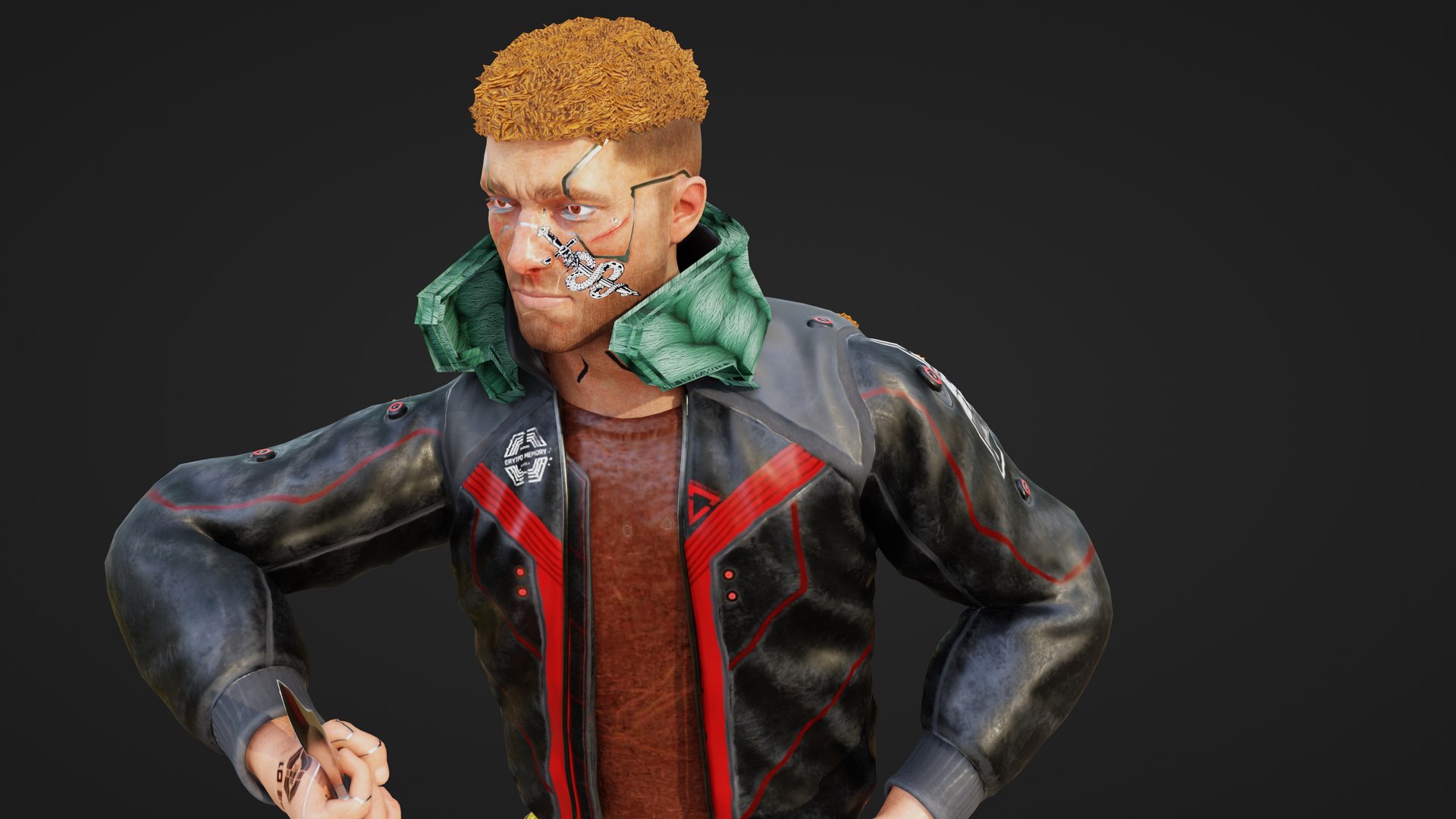 3D Ghost Thief Game Character Asset Model - TurboSquid 2417029