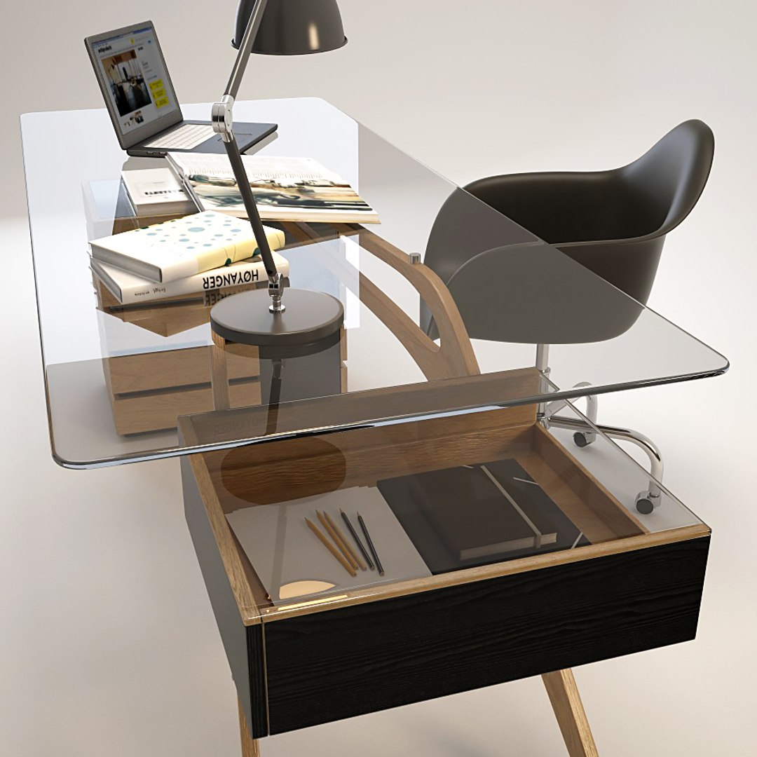 3D Desk Cavour - TurboSquid 1407252
