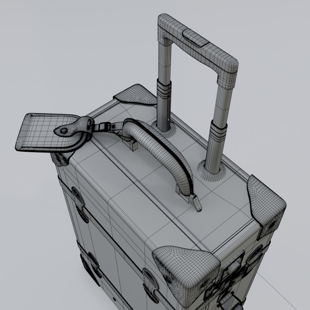 3D Steamline Navy Carryon Luggage model - TurboSquid 1833853