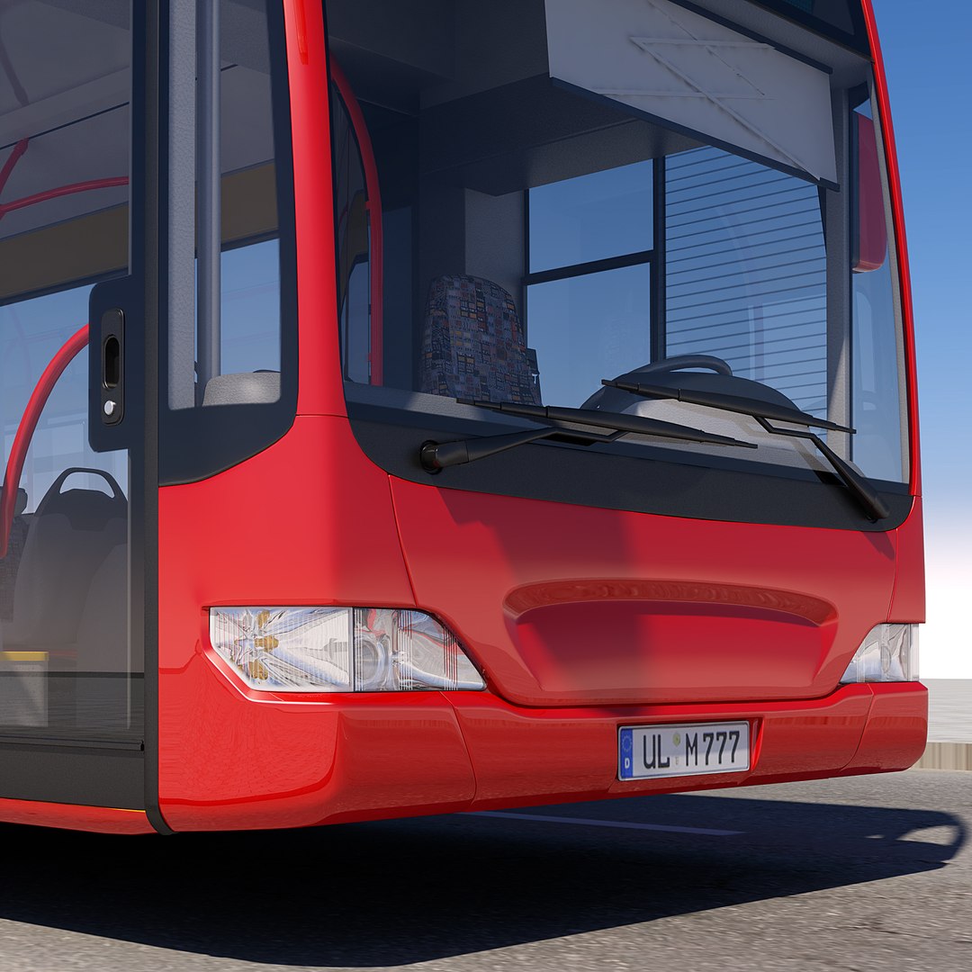 3D City Bus Model - TurboSquid 1486118