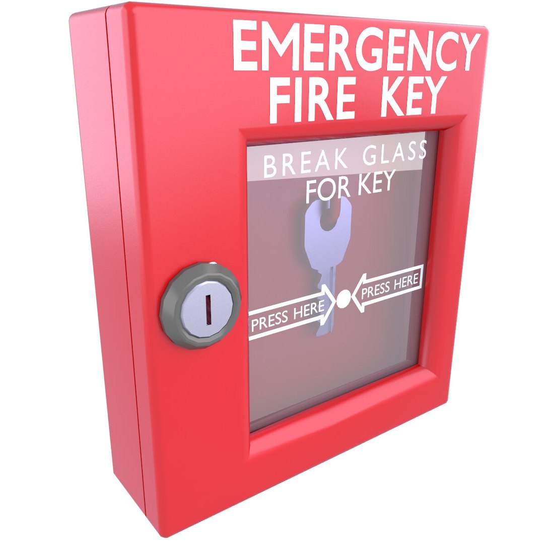 3D Box Key - TurboSquid 1702062