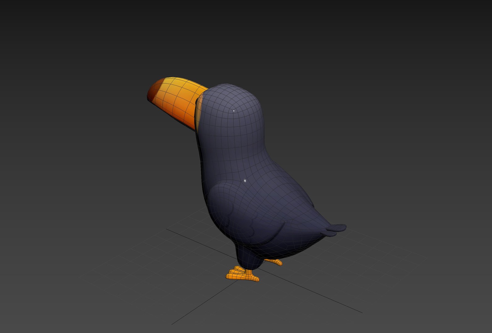 Character312 Toucan 3D Model - TurboSquid 2214569