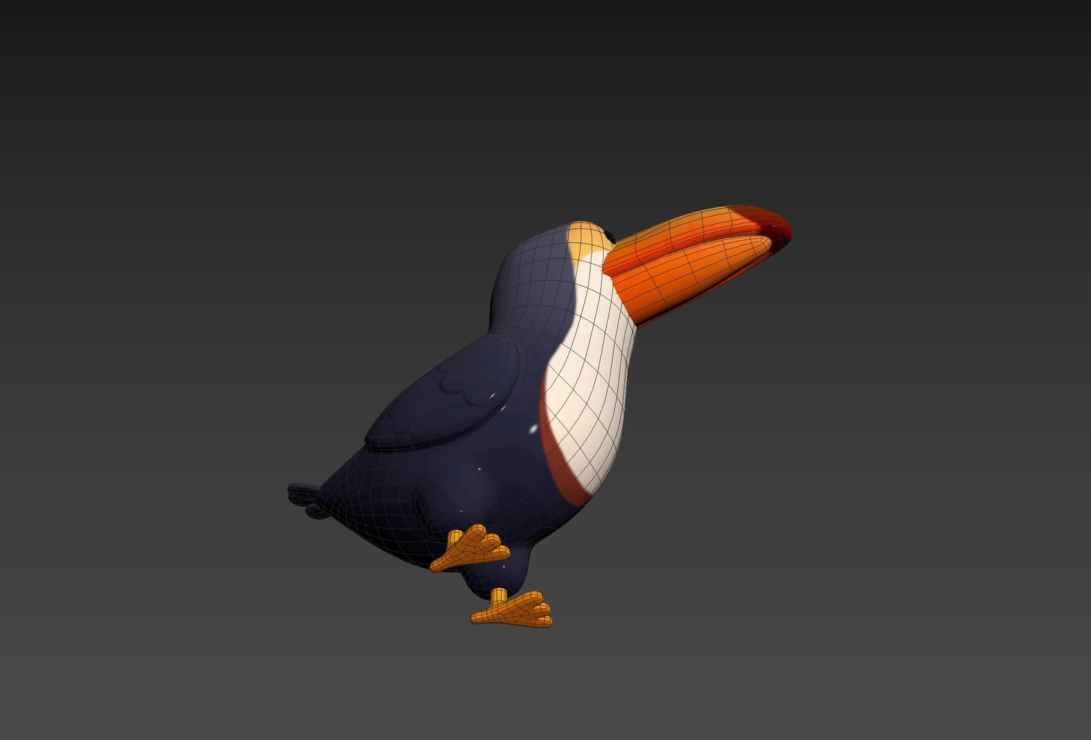 Character312 Toucan 3D Model - TurboSquid 2214569