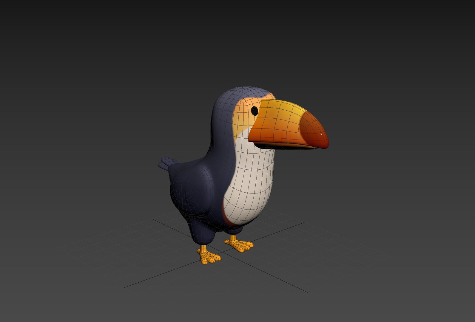 Character312 Toucan 3D Model - TurboSquid 2214569