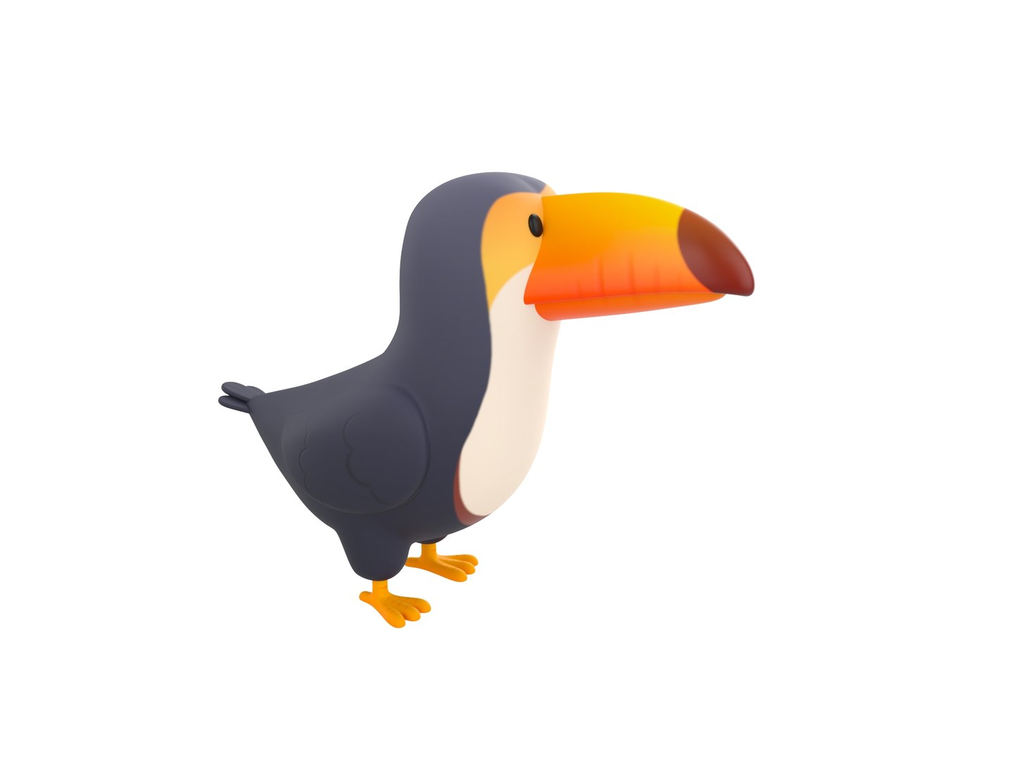 Character312 Toucan 3D Model - TurboSquid 2214569