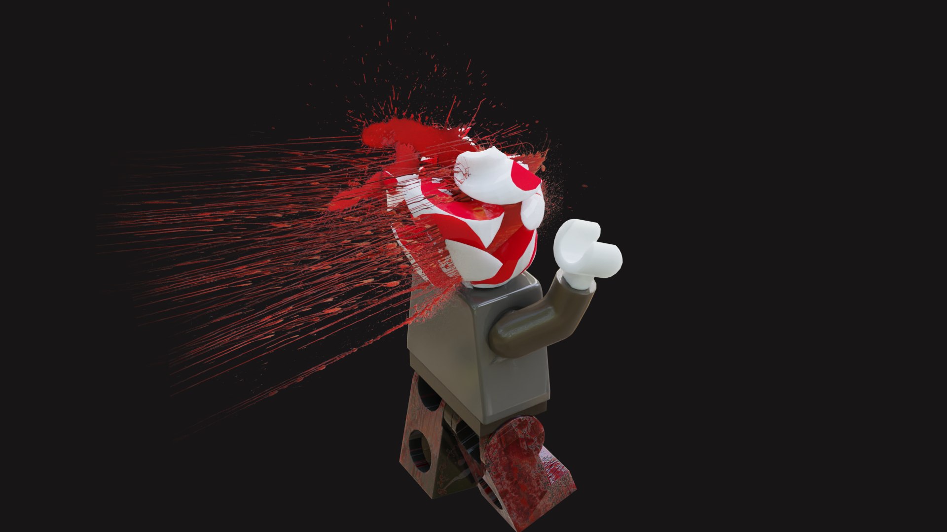 3D Model Lego Bloody Zombie Set - TurboSquid 2152247