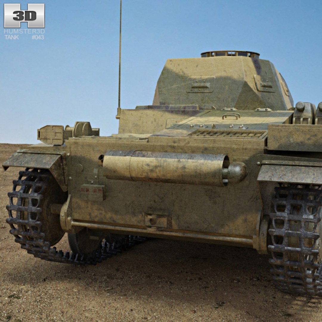 Panzer ii 3D model - TurboSquid 1229131
