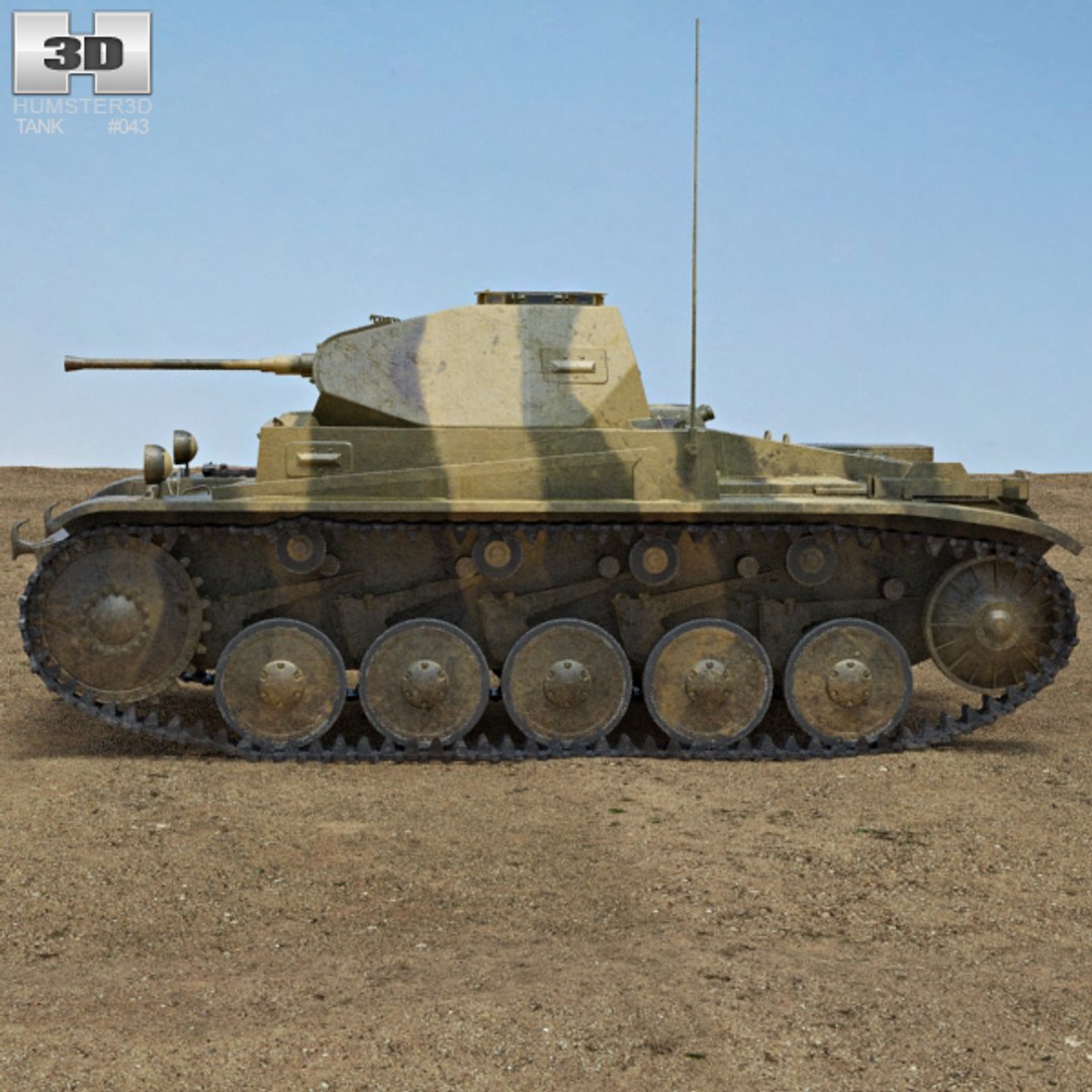 Panzer ii 3D model - TurboSquid 1229131