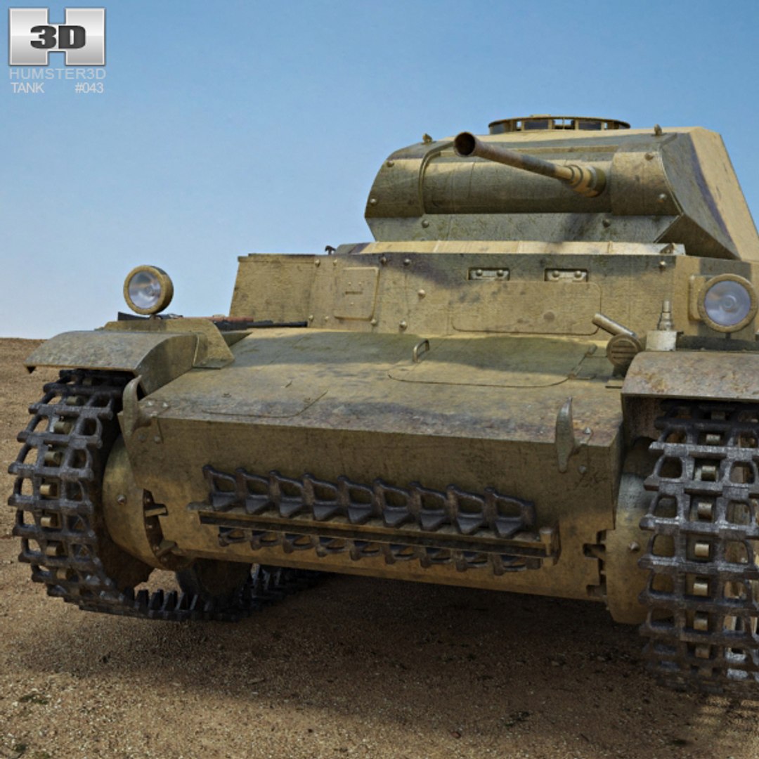 Panzer ii 3D model - TurboSquid 1229131