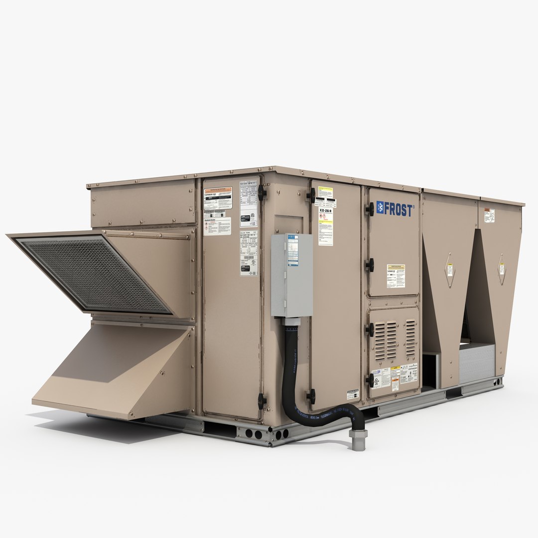 3D Large Ac Unit - TurboSquid 1263957