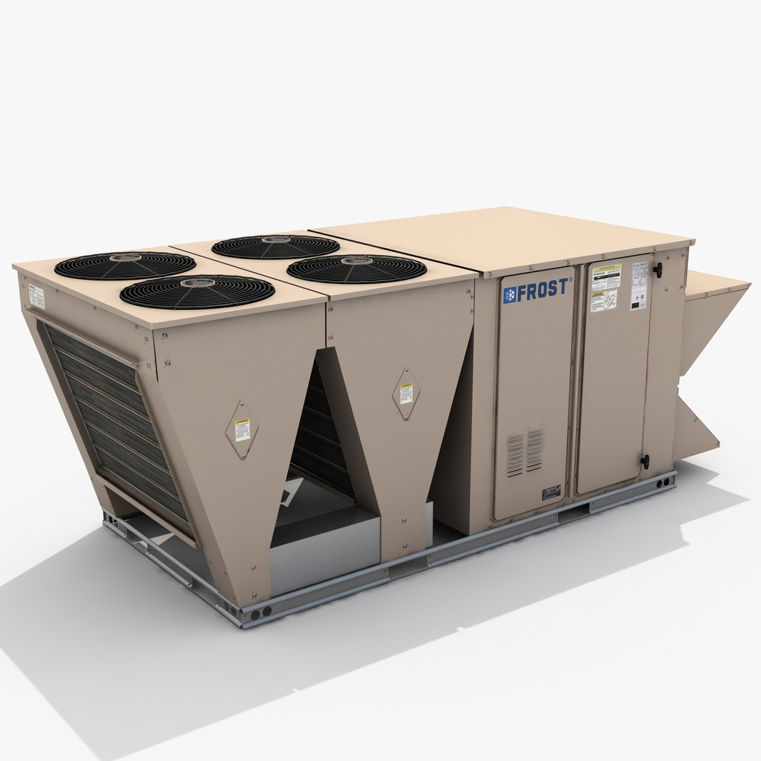 3D Large Ac Unit - TurboSquid 1263957