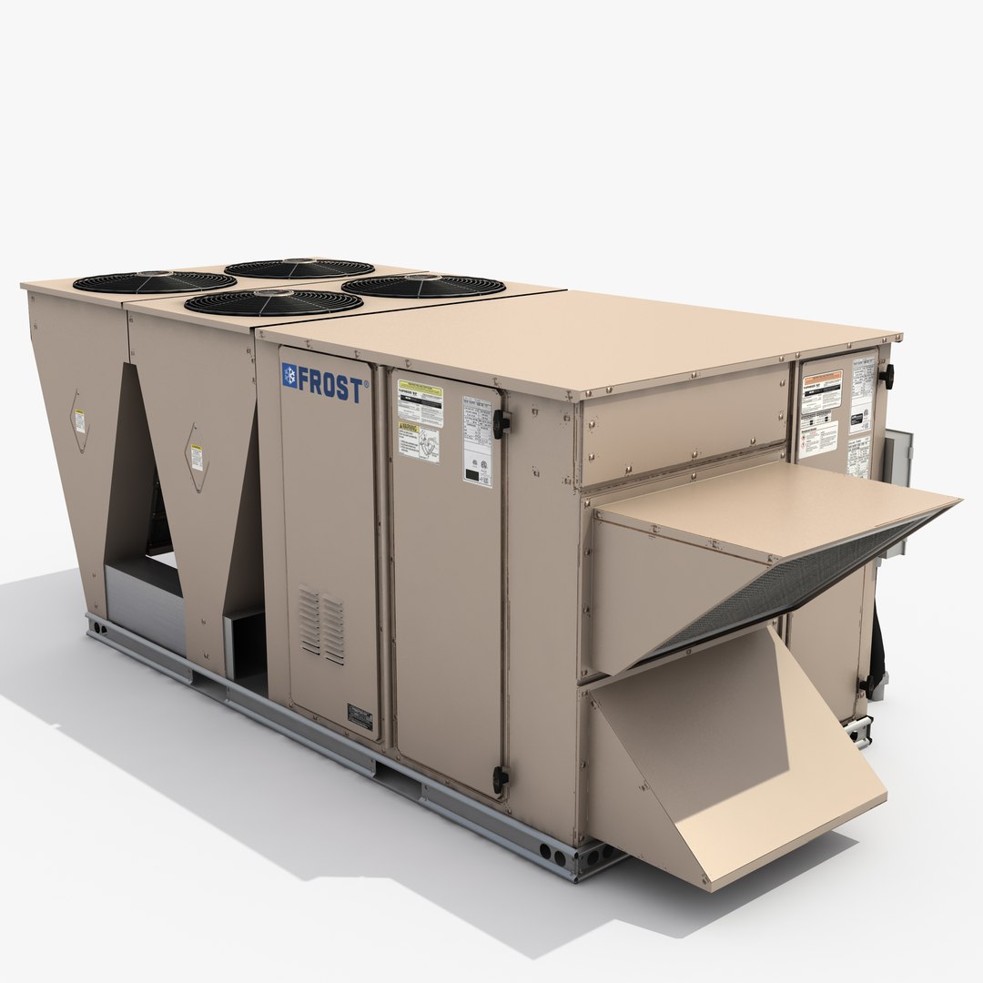 3D Large Ac Unit - TurboSquid 1263957