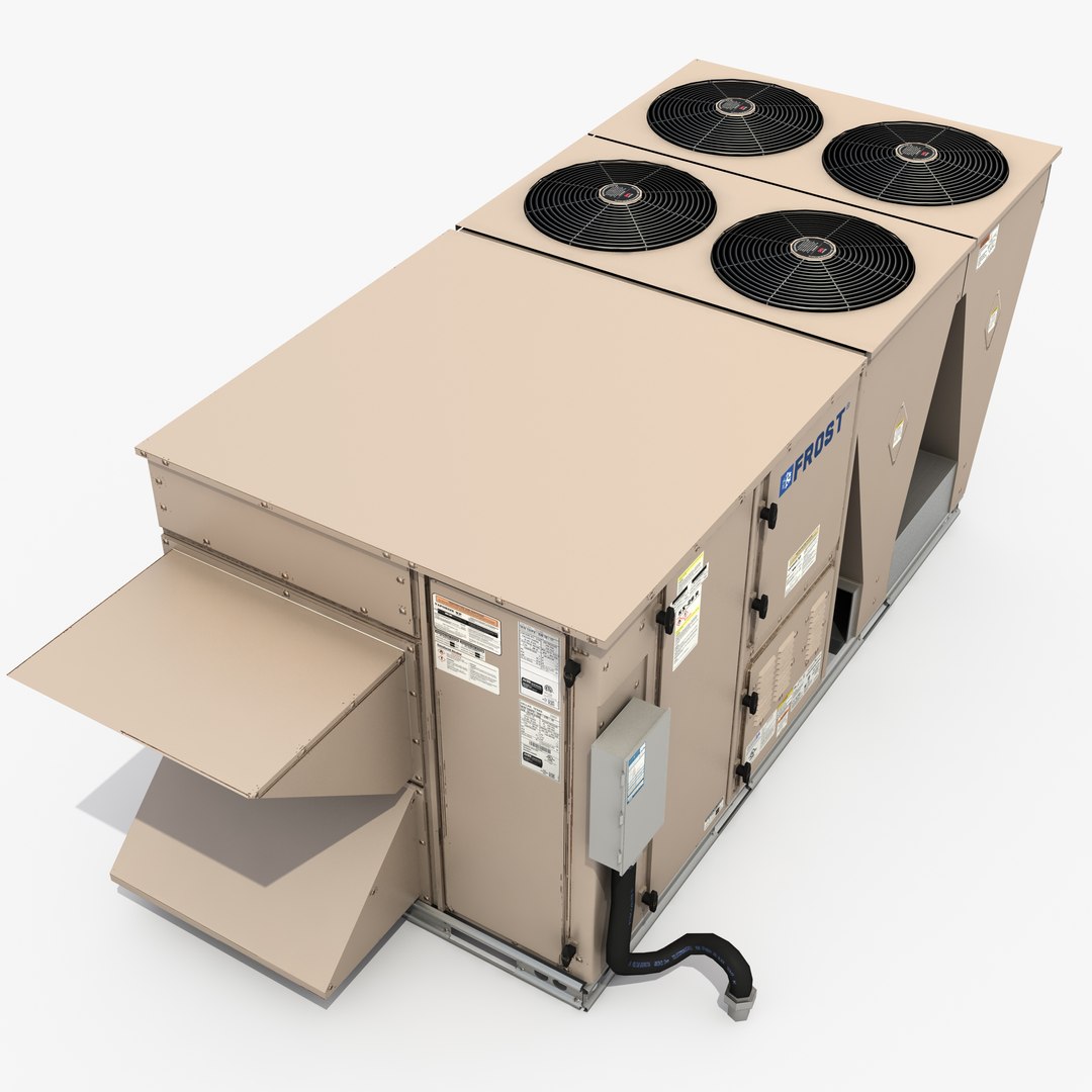 3D Large Ac Unit - TurboSquid 1263957