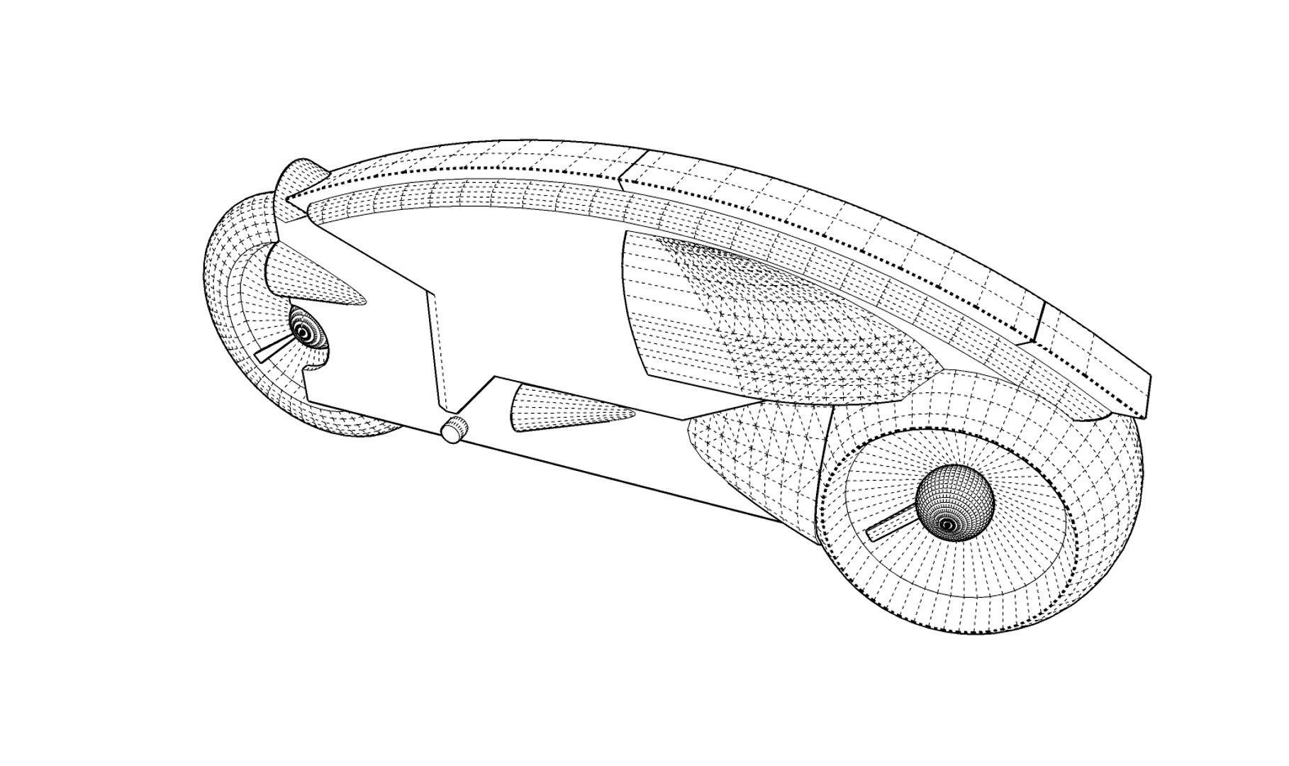 TRON 1982 Light Cycles Model - TurboSquid 1811121
