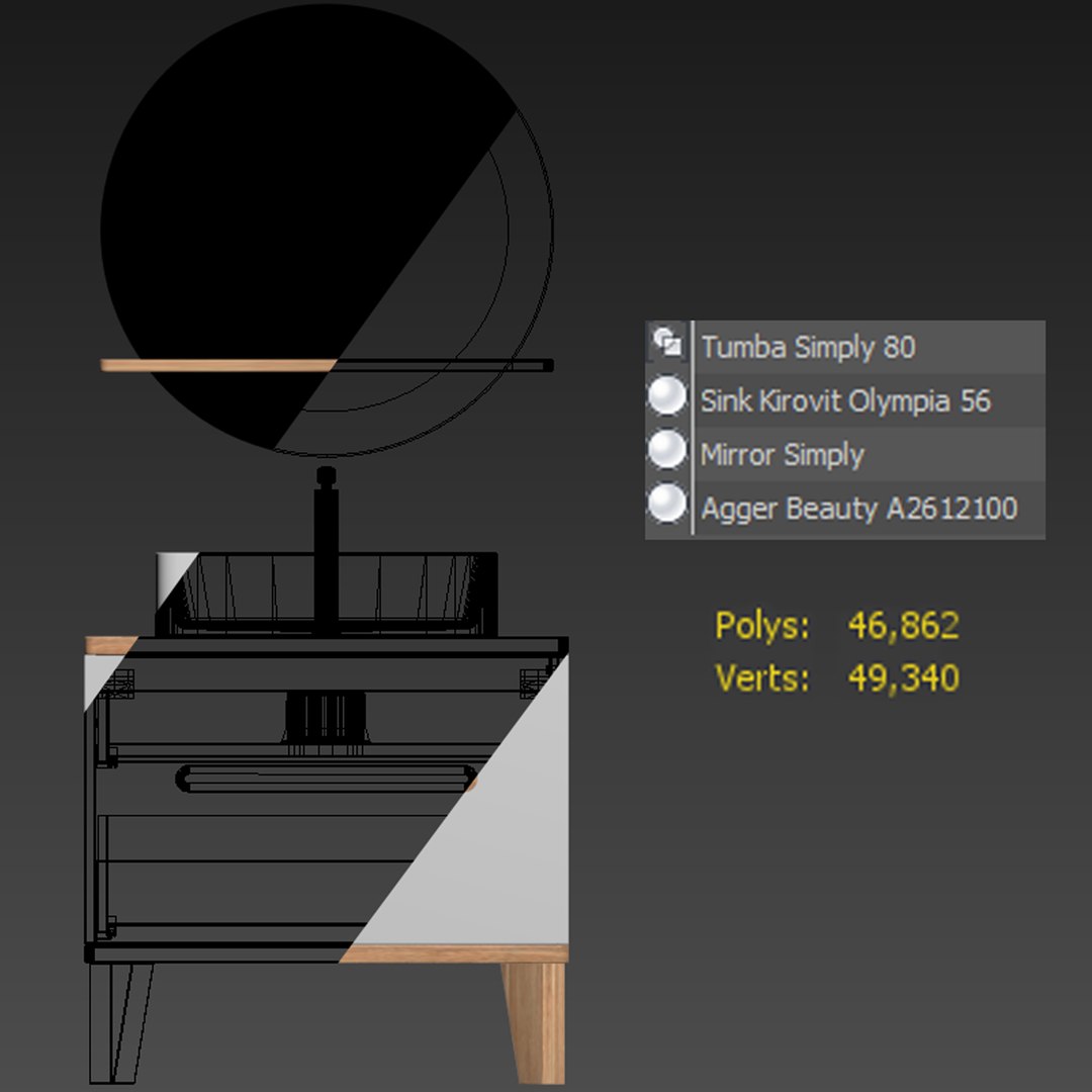 Jorno Simply 80 3D - TurboSquid 2188756