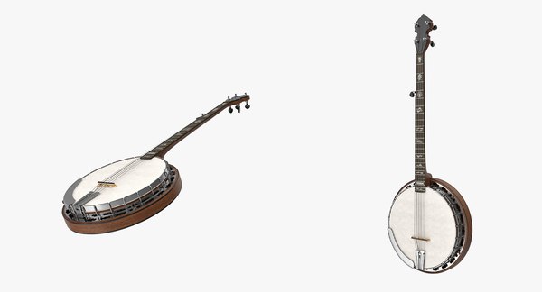 Stringed instruments 2 3D model - TurboSquid 1355589