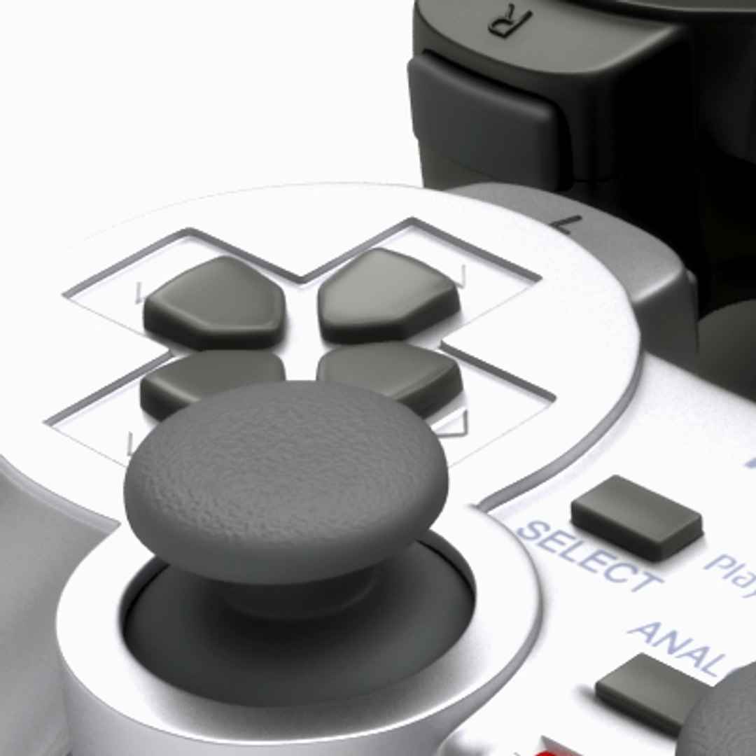3d Playstation Ps2 Controller