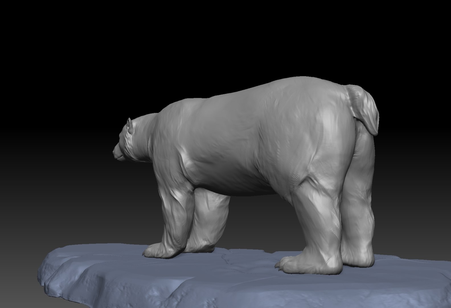 3D Polar Bear Semi-stylized Sculpt Model - TurboSquid 1944504
