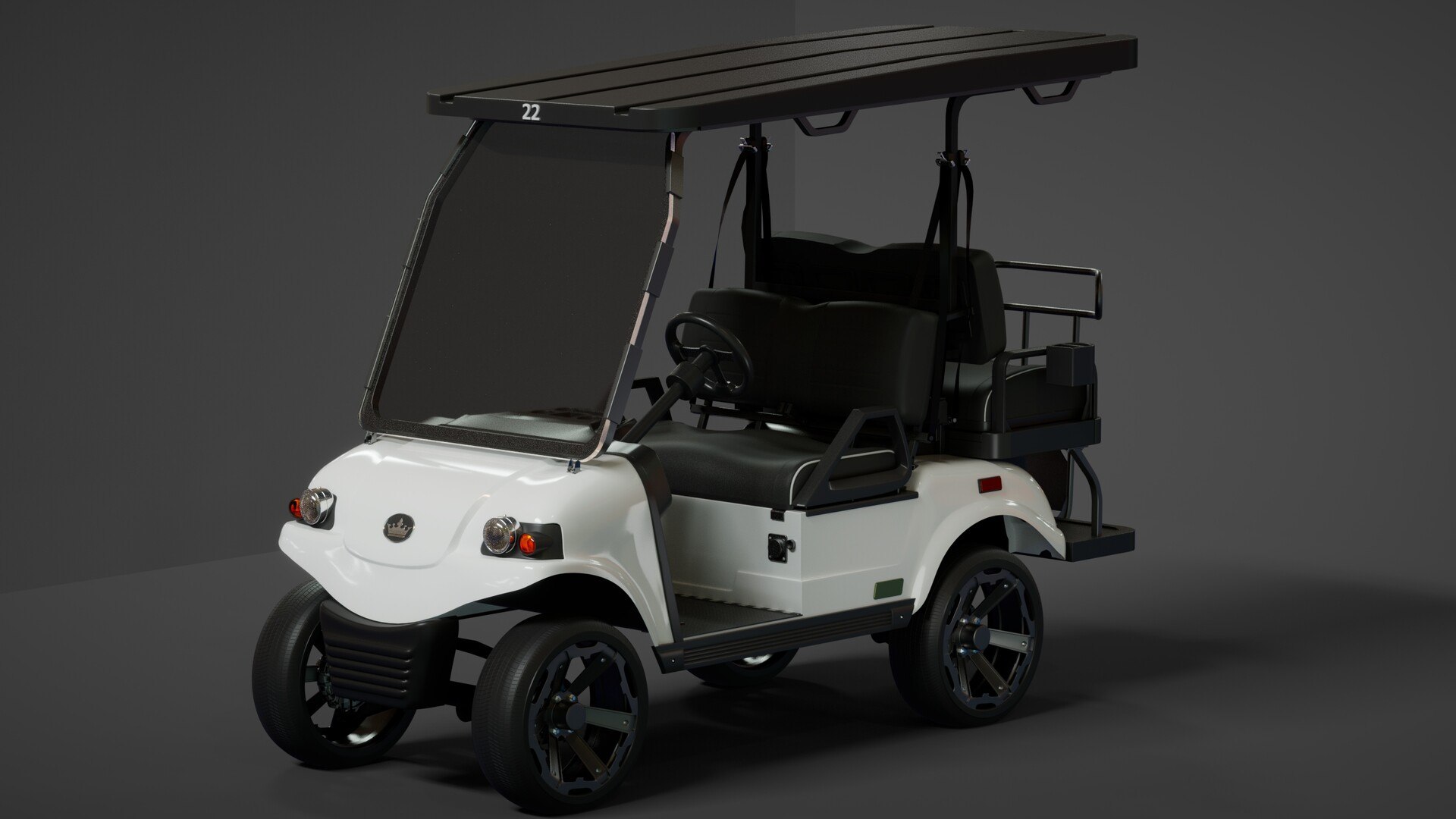 3D Golf-cart-evolution-Turfman 200 - TurboSquid 2300853
