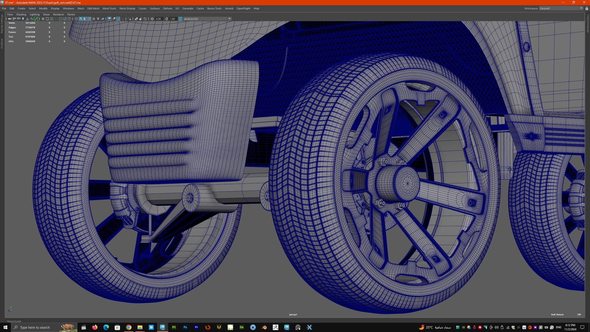 3D Golf-cart-evolution-Turfman 200 - TurboSquid 2300853