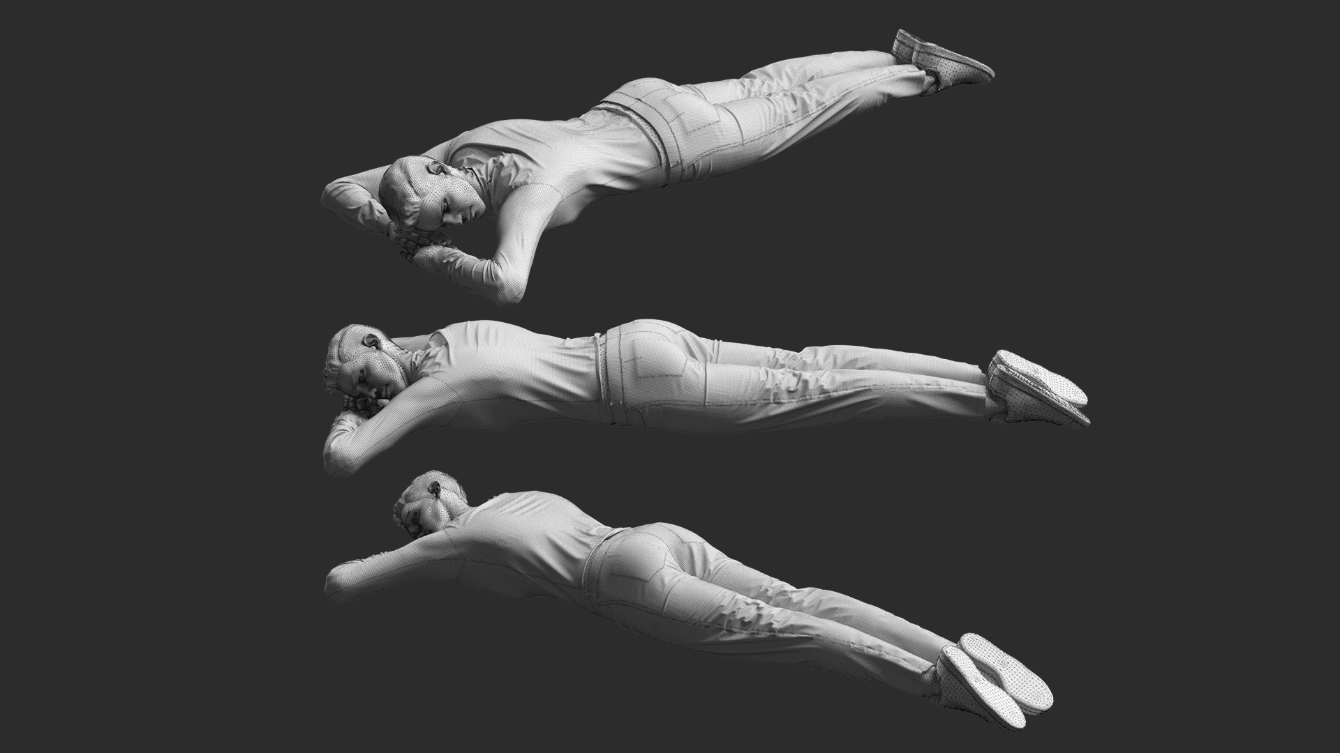 3D Mannequin Lying 5 - TurboSquid 1703167