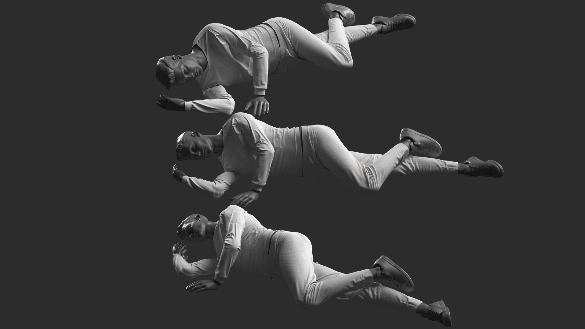 3D Mannequin Lying 5 - TurboSquid 1703167