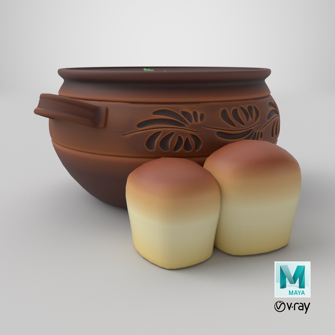 Stylized Ukraine Borsch 3D Model - TurboSquid 2305708